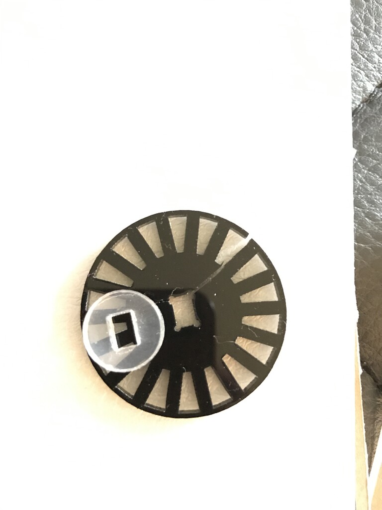 Mishappen encoder wheels, one broke - GoBox - Modular Robotics Forum