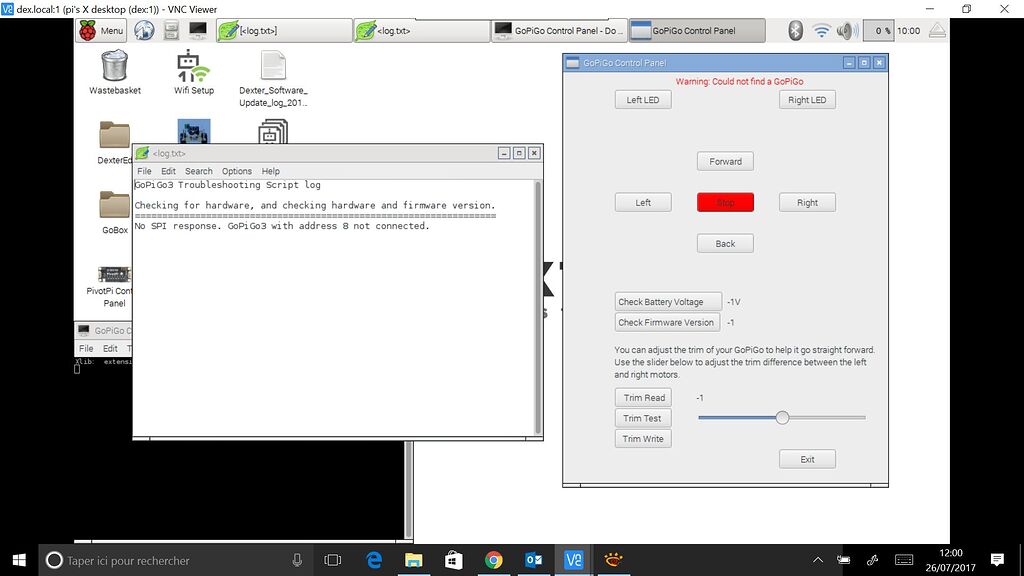 [Solved] Warning: Could not find a gopigo - GoPiGo - Modular Robotics Forum