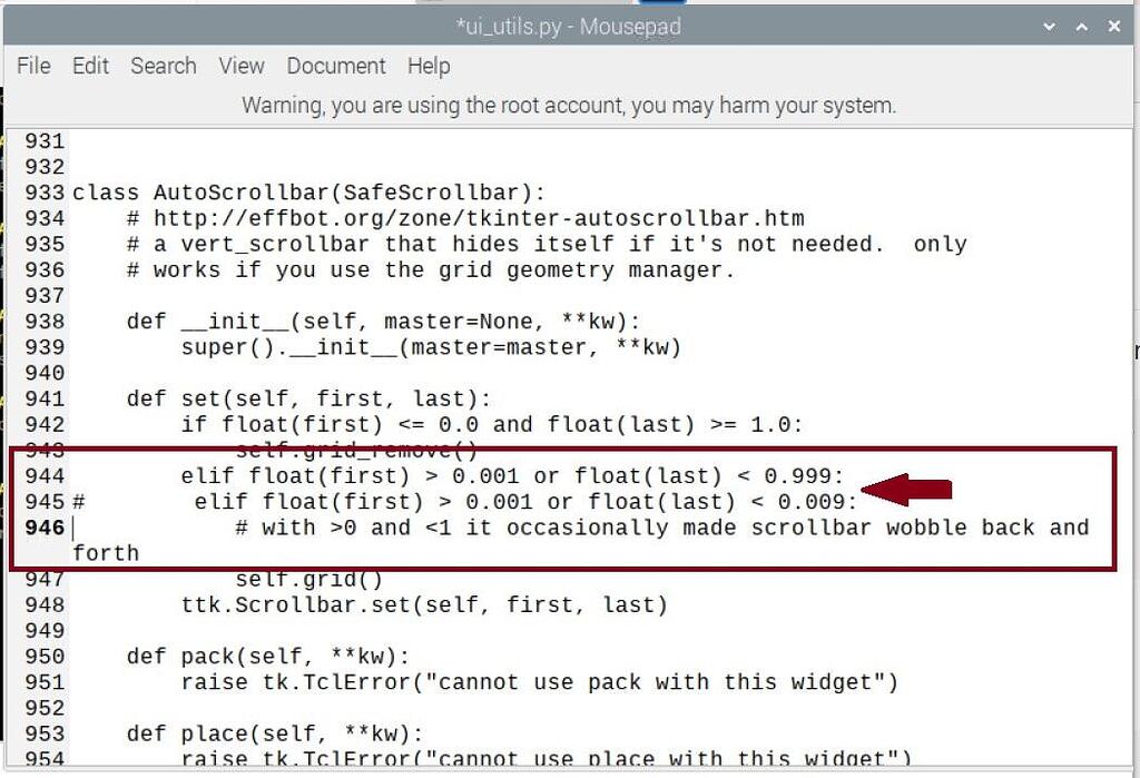 Patch Thonny to eliminate the ANNOYING horizontal scroll bar issue ...
