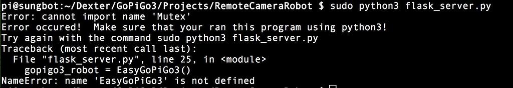 Upgrade firmware and getting error - GoPiGo - Modular Robotics Forum
