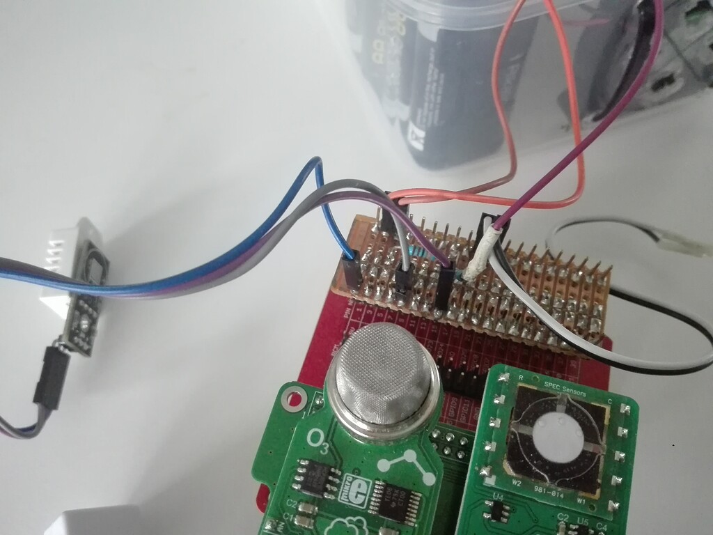 Grove dust, temperature and humidity sensor, fan - GrovePi - Modular ...